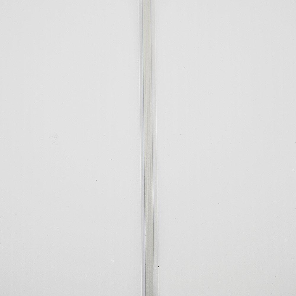 Gloss White & Chrome Wet Wall Panels