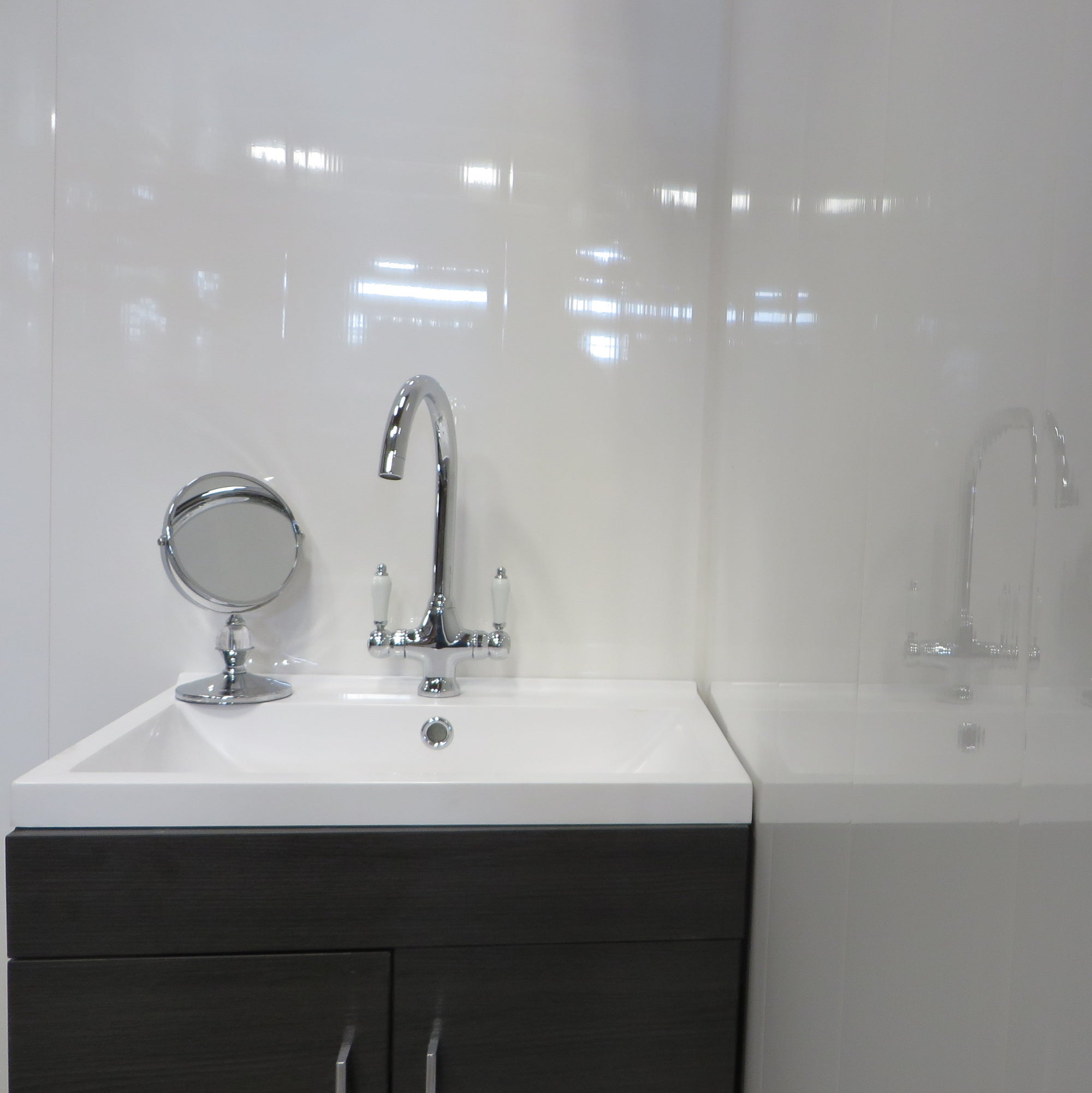 Gloss White 5mm Bathroom Wall Panels Ceiling Cladding