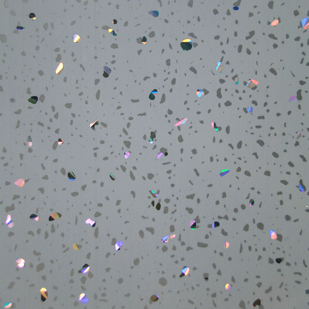 Sample of Grey Sparkle 10mm Bathroom Cladding Shower Wall Panels