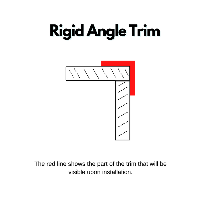 Rigid Angle Aluminium Trim
